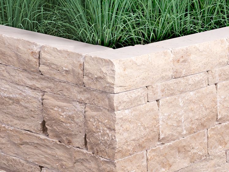 Muret en pierre calcaire Gala | stonenaturelle